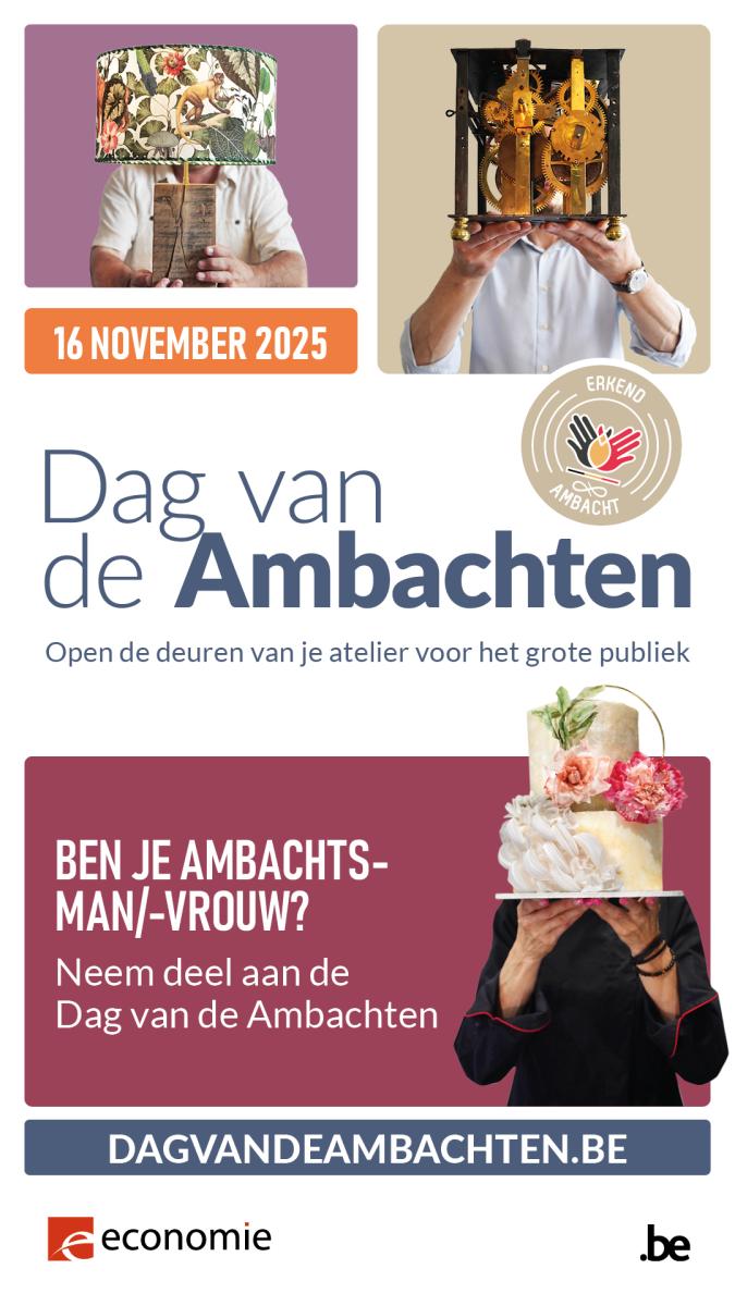 Neem deel aan de Dag van de Ambachten 2025 | Herk-de-Stad